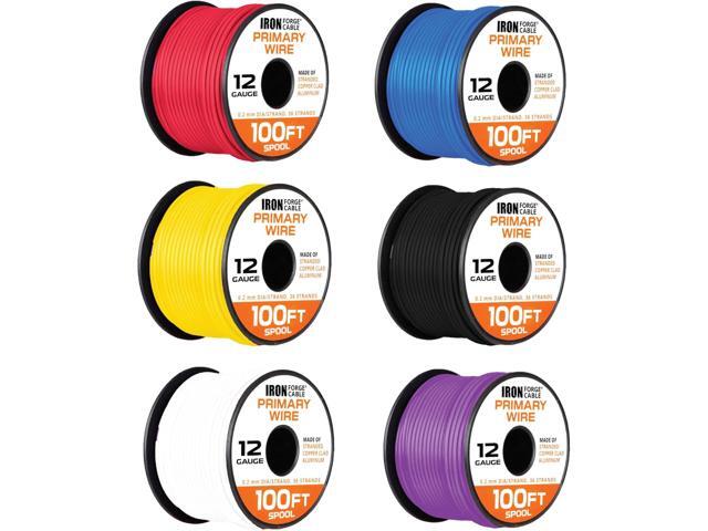 Click here for Iron Forge Cable 12 Gauge Primary Automotive Wire... prices