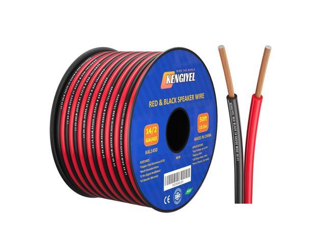 Click here for 50FT 14 Gauge Speaker Wire 2 Conductors Red Black... prices