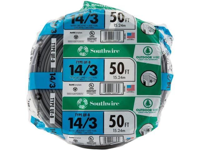 Click here for Woods 13057522 Romex SIMpull 14/3Uf-Wgx50 Type Uf-... prices