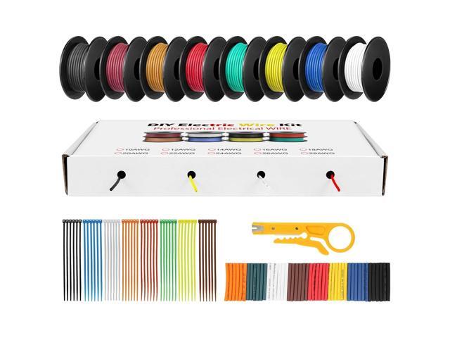 Click here for 22 Gauge Stranded Tinned Copper Wire Spool  8 Colo... prices