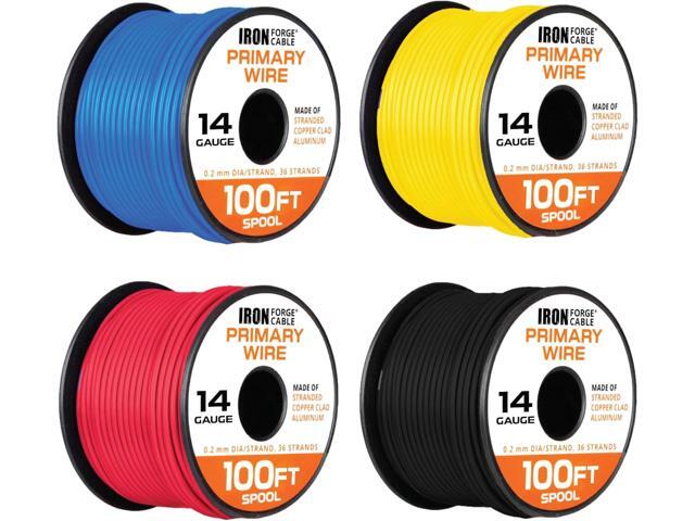 Click here for Iron Forge Cable 14 Gauge Primary Automotive Wire... prices