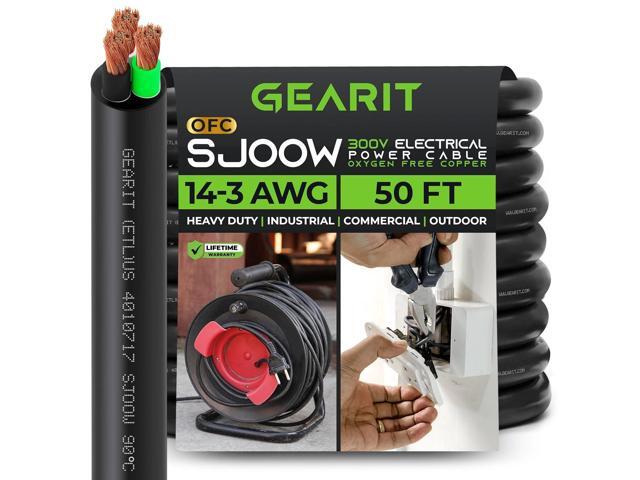 Click here for GearIT 14/3 14 AWG Portable Power Cable (50 Feet -... prices