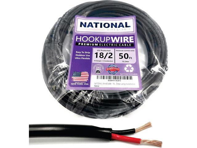 Click here for NATIONAL Wire & Cable - 18 Gauge 2 Conductors Prem... prices