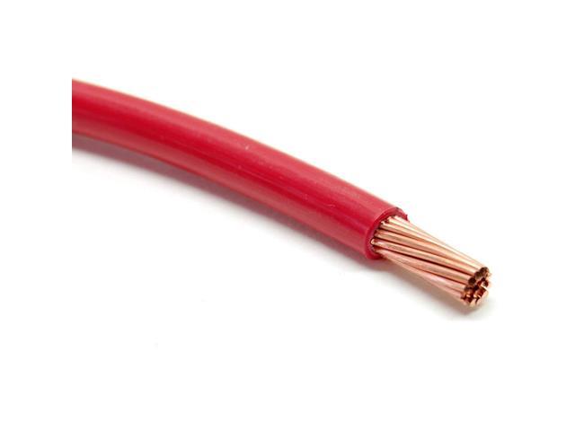Click here for 6 AWG 19-Stranded THHN Red Copper Building Wire (1... prices