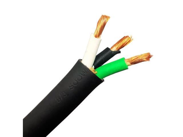 Click here for 25 Feet 8/3 SOOW Cable Cord Wire - 8 Gauge 8 AWG 3... prices