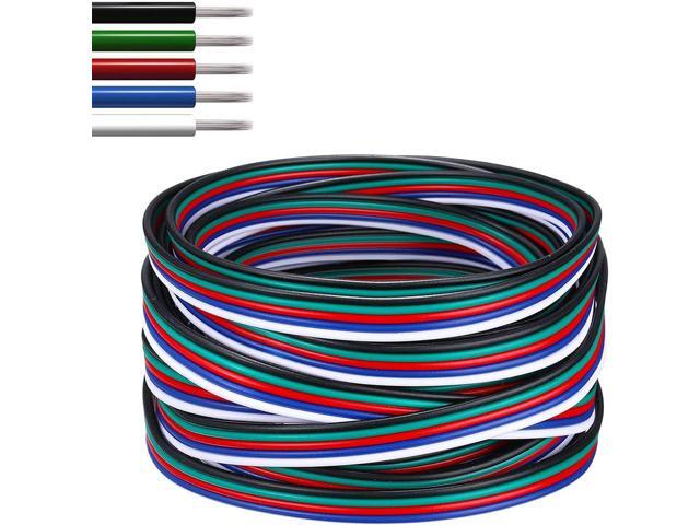 Click here for 22 Gauge 5Pin Extension Wire  EvZ 22AWG 5 Conducto... prices