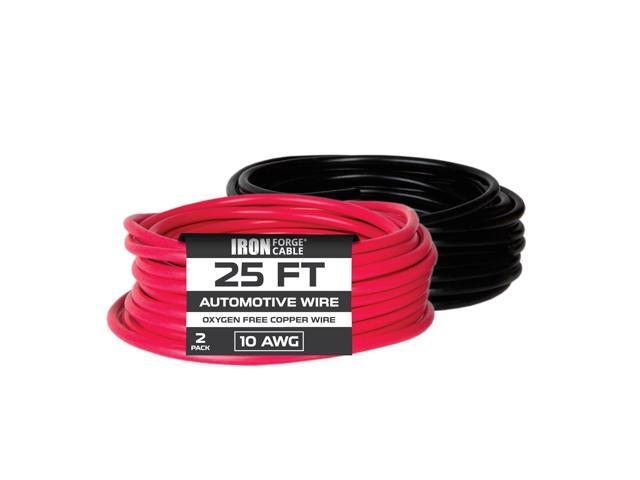 Click here for Iron Forge Cable 10 Gauge Primary Wire 2 Pack - 25... prices