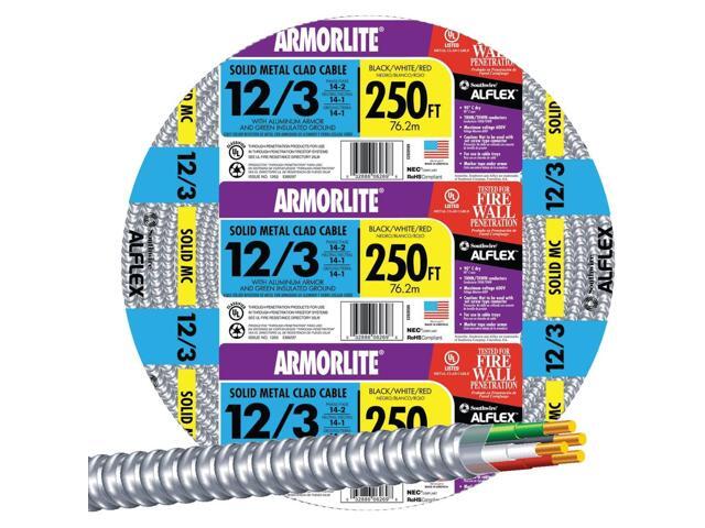 Click here for Armor lite Type Mc Aluminum Armored Cable  12/3  6... prices