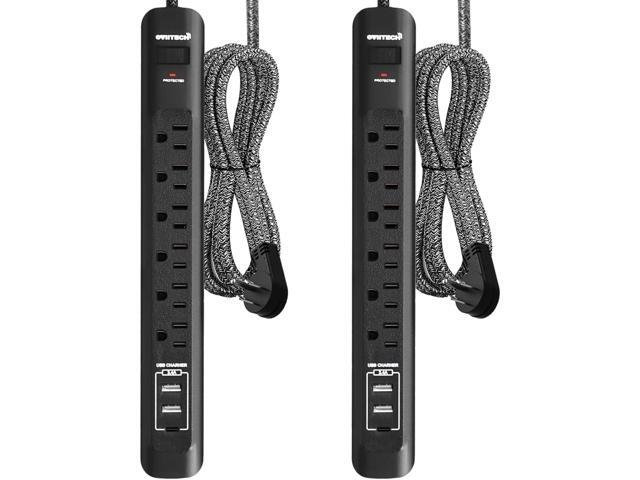 Click here for 2 Pack Power Strip Surge Protector with USB Port... prices