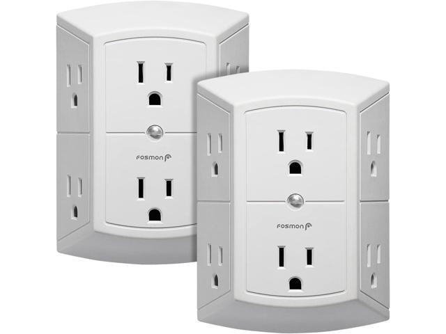 Click here for Fosmon 6-Outlet Wall Plug  Six Plug Outlet Adapter... prices