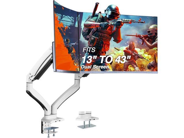 Click here for AVLT Dual 13-43 Monitor Arm - Desk Mount for Two F... prices
