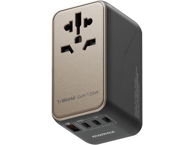Click here for MOMAX Universal Travel Adapter  120W GaN Fast Inte... prices