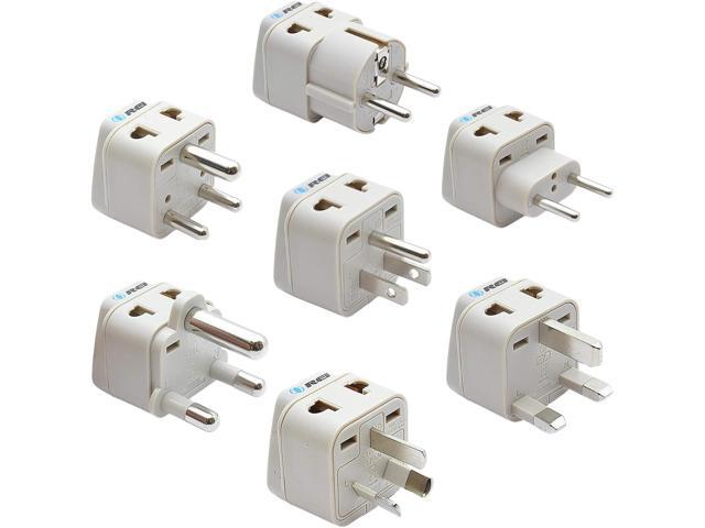 Click here for OREI 7 World Travel Adapter Plug Set Safe Grounded... prices