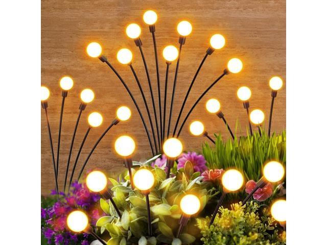 Click here for Solar Lights Outdoor Waterproof: 8 Pack 64 LED Fir... prices