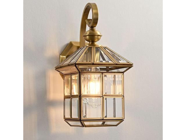 Click here for Milaii Copper Brass Outdoor Wall Lights 13.4 Exter... prices