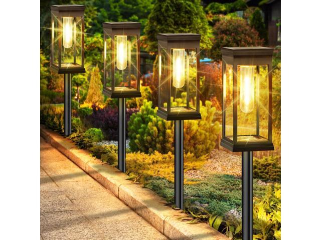 Click here for BesLowe Upgraded Solar Pathway Lights Outdoor  8-P... prices