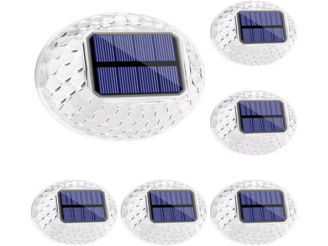 Click here for LYHOPE Solar Fence Lights Outdoor  IP65 Waterproof... prices