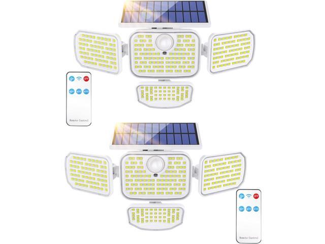 Click here for 286 LED Solar Motion Lights Outdoor 2 Pack  4 Head... prices