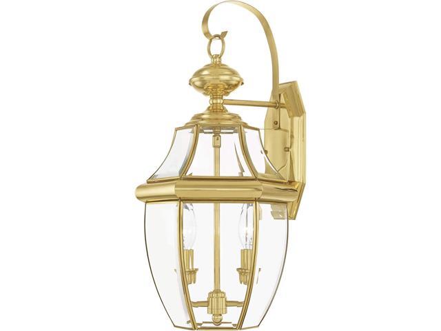 Click here for Livex Lighting 2251-02 Monterey 2 Light Outdoor Po... prices