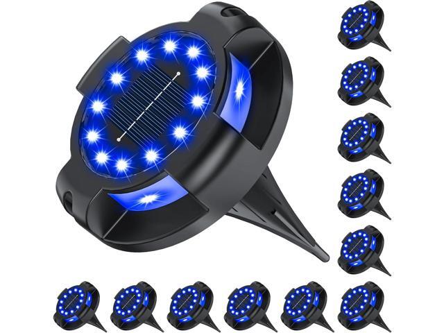 Click here for Solar Pathway Lights Outdoor 12 Packs  Bright Blue... prices