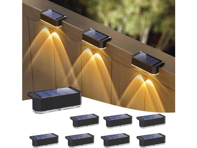 Click here for Peasur Solar Fence Lights Outdoor 8 Pack  Deck Lig... prices