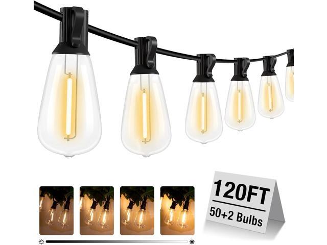 Click here for litogo 120FT LED Outdoor String Lights with Dimmer... prices