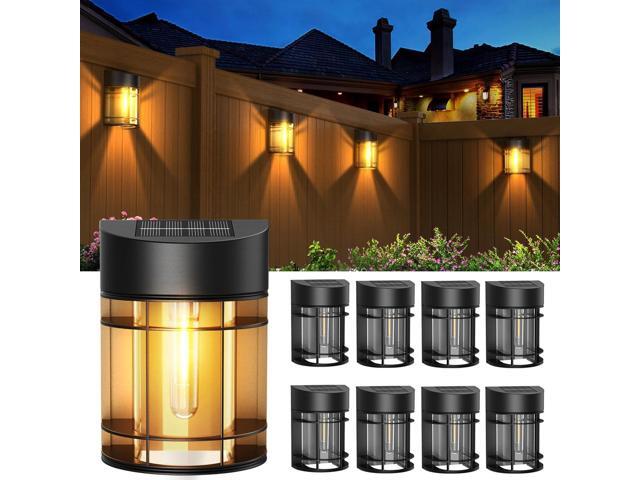 Click here for 8 Pack Solar Fence Lights  Deck Lights Solar Outdo... prices