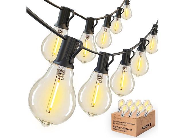 Click here for DAMAING Outdoor String Lights 400FT(4x100FT) Water... prices