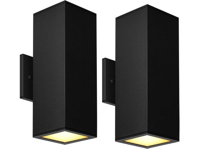 Click here for Outdoor Light Fixture Dusk to Dawn 2 Pack  Matte B... prices