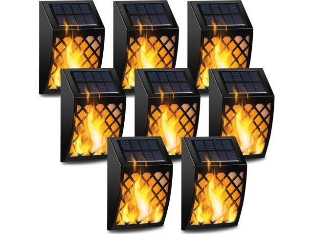 Click here for Dynaming Solar Flame Wall Lights Outdoor  8 Pack S... prices