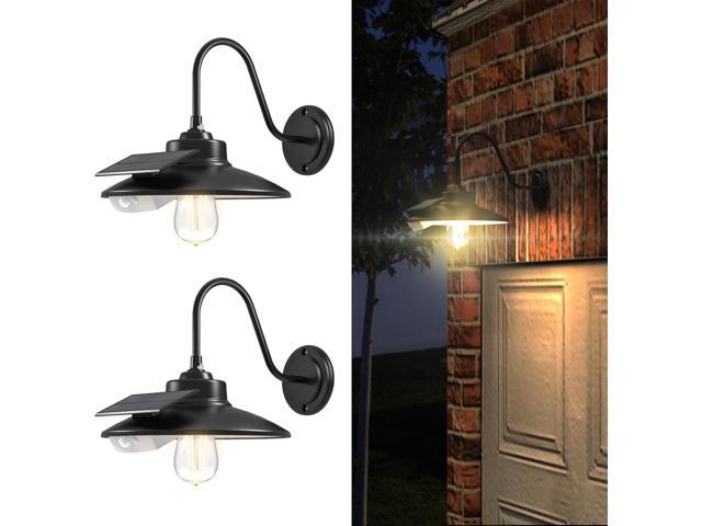Click here for APONUO Solar Wall Lights Outdoor with 3 Lighting M... prices