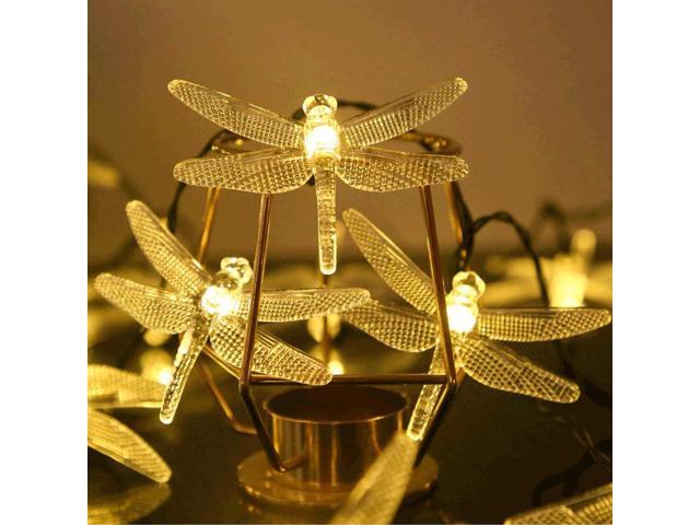 Click here for ASFSKY Dragonfly Solar Lights Outdoor 50 LED Drago... prices