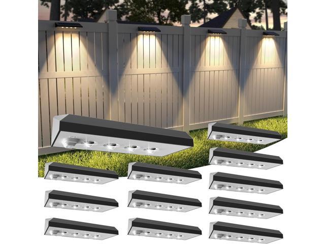 Click here for NIORSUN Solar Fence Lights 12 Pack  3000K Warm Whi... prices
