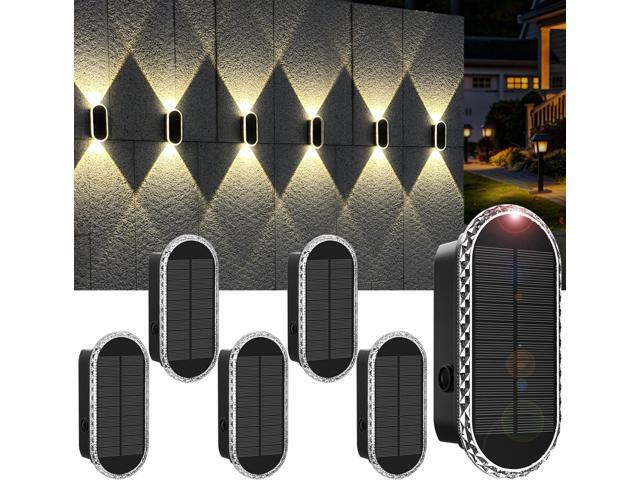 Click here for Solar Fence Lights Outdoor  3000K/4000K/6000K 3 Mo... prices