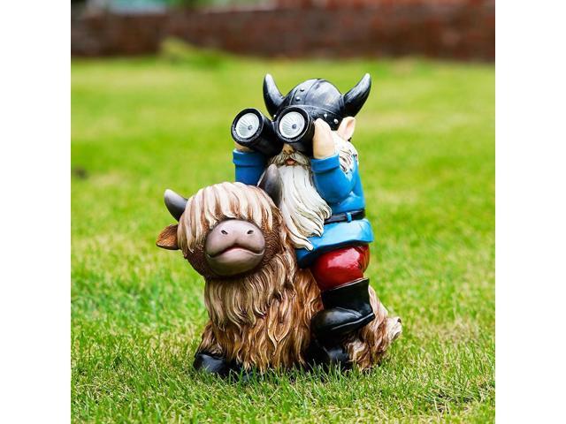 Click here for Garden Gnome Statues Resin Gnome Sitting on Highla... prices