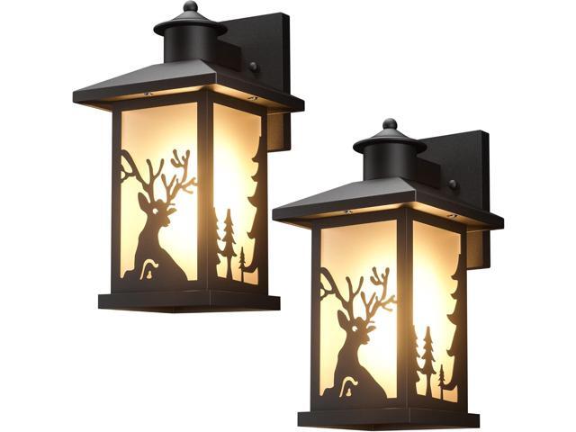 Click here for JAYNLT 2 Pack Outdoor Wall Sconce  Waterproof Exte... prices