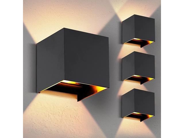 Click here for 4-Pack LED Outdoor Wall Mount Lights Exterior/Inte... prices
