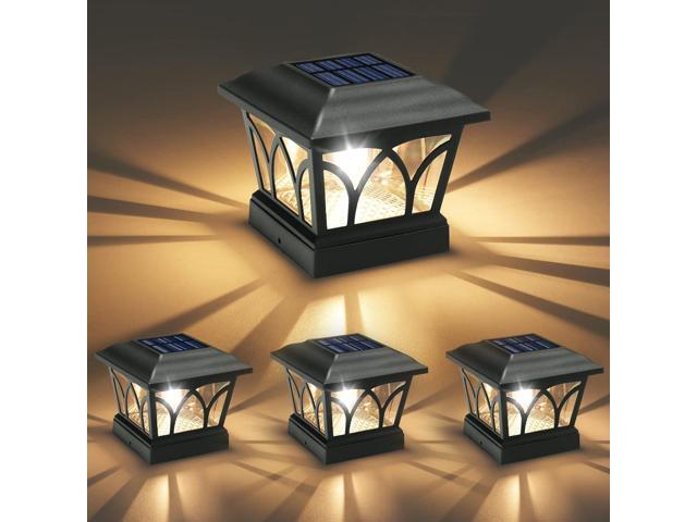 Click here for VOLISUN Solar Post Cap Lights Outdoor 4Pack  with... prices