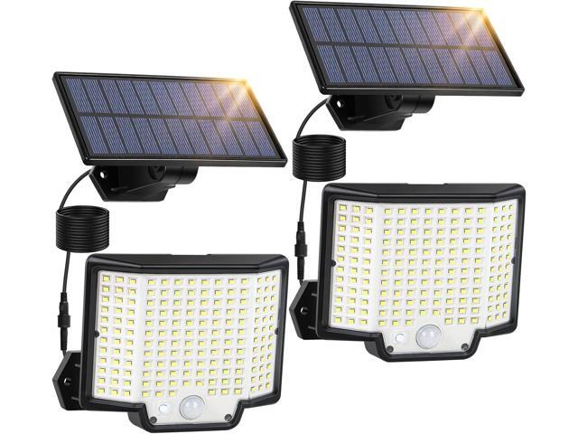 Click here for 2-Pack Outdoor Solar Lights with 166 Extra Bright... prices