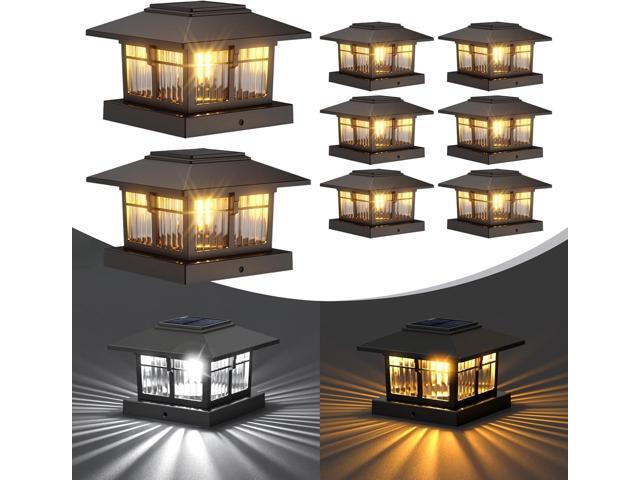 Click here for 4x4 Solar Post Cap Lights  8 Pack Fence Deck Post... prices