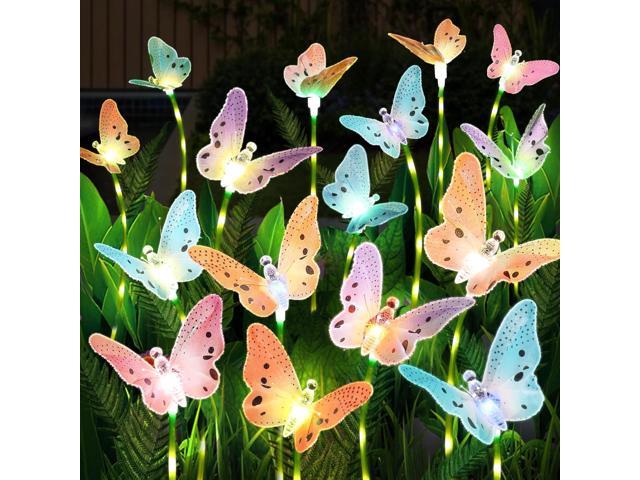 Click here for Solar Garden Lights 4 Pack Waterproof Decorative S... prices