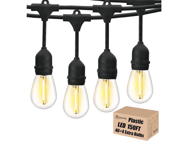 Click here for DAMAING LED Outdoor String Lights 150FT Shatterpro... prices