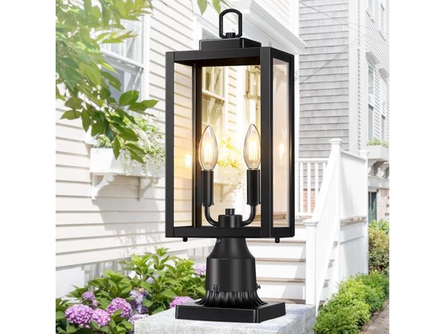 Click here for 18 Outdoor Post Light  Lamp Post Light Fixture 2-L... prices