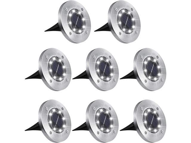 Click here for Aogist Outdoor Solar Ground Lights  8 LED Waterpro... prices