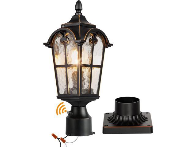 Click here for Hardwired 120V Dusk to Dawn Outdoor Post Light Bla... prices