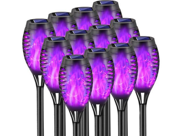 Click here for Halloween Decorations Outdoor  12 Pack Purple Sola... prices