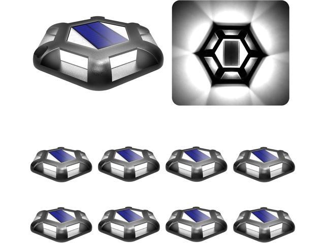 Click here for Solar Dock Lights Driveway Deck Lights - 8 Packs W... prices
