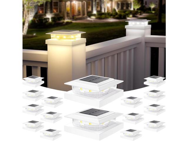 Click here for APONUO Solar Post Cap Lights for 4x4 5x5 Fence Dec... prices