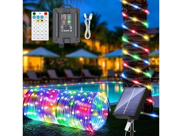 Click here for New Upgraded Solar Rope Lights Outdoor Waterproof... prices