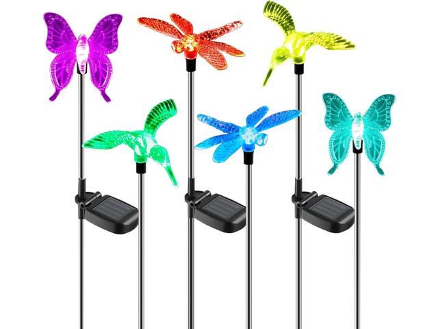 Click here for OxyLED Solar Garden Stake Lights 6 Pack Outdoor LE... prices